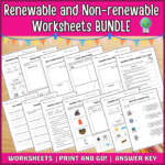 Teaching Renewable and Non-renewable Energy for Grades 3-5