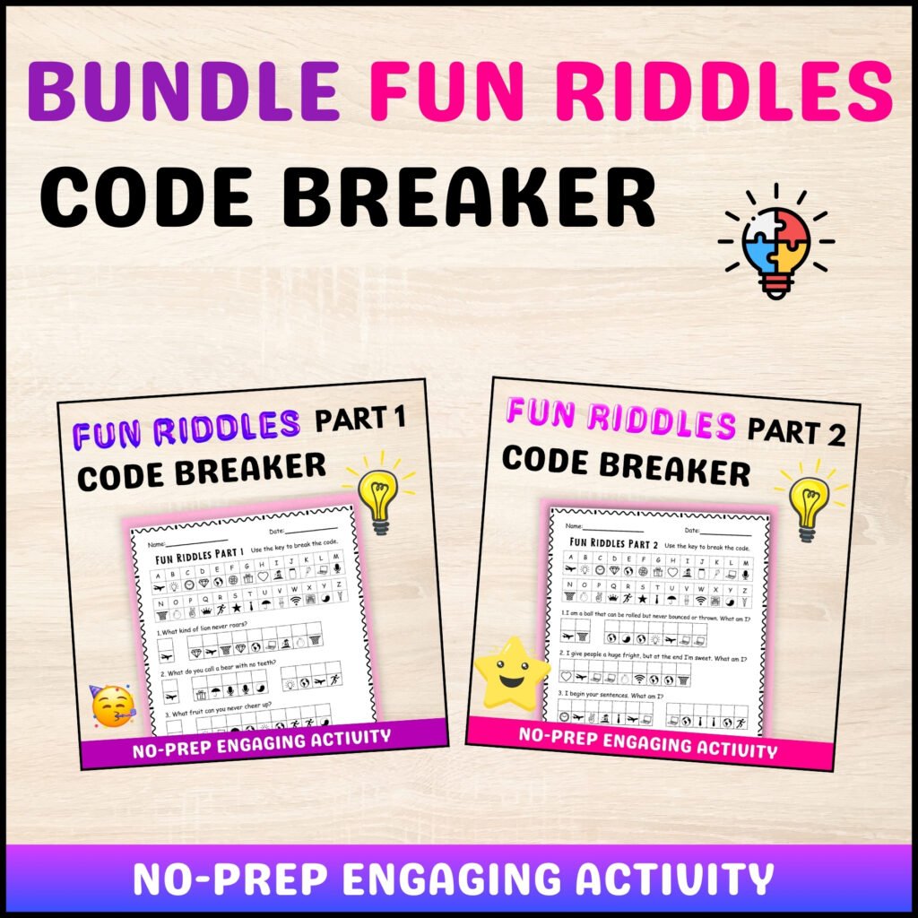 50 Exciting Riddles for Kids (with Answers) - teacherevercreative.com