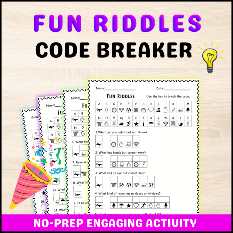 Summer Code Breaker Freebie on Sun Safety for Exciting Summer ...