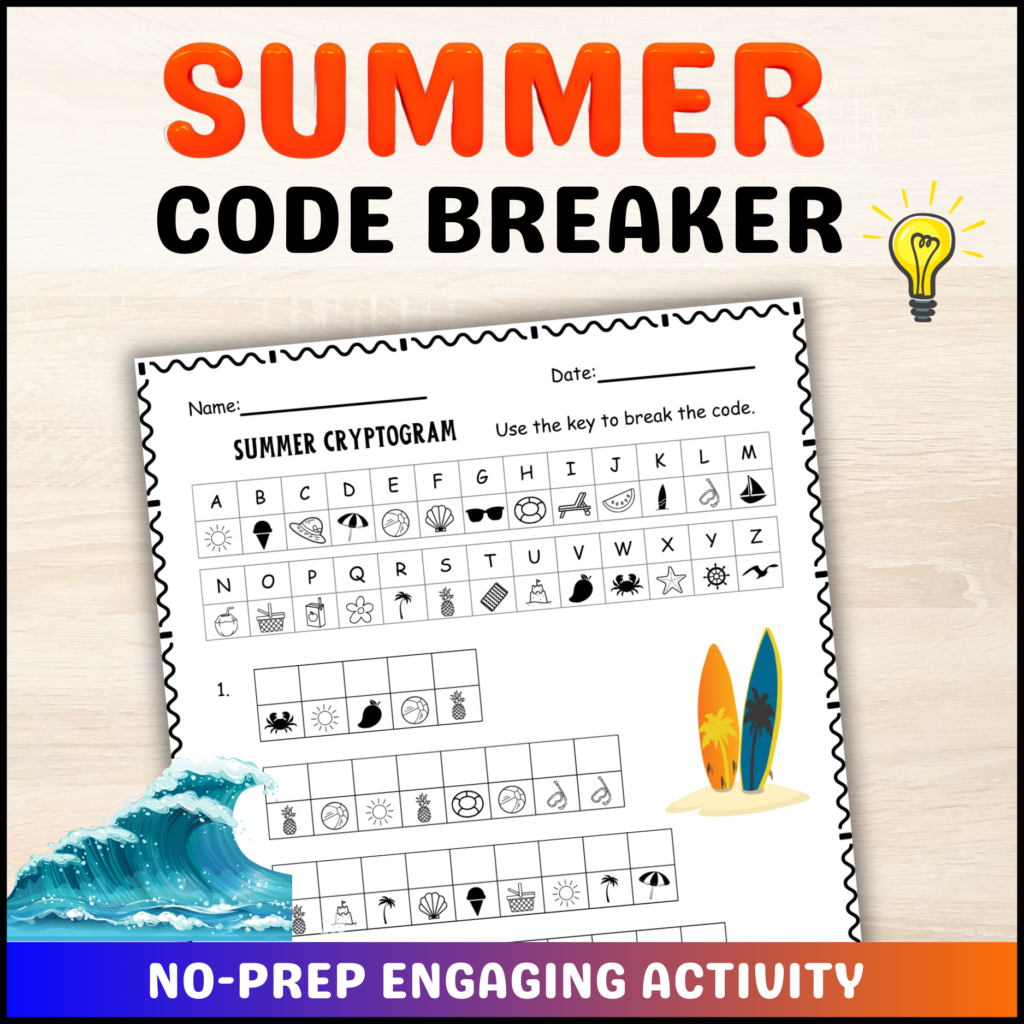 The Best Free Cryptogram This Summer ! - Code Breaker Cryptograms Free