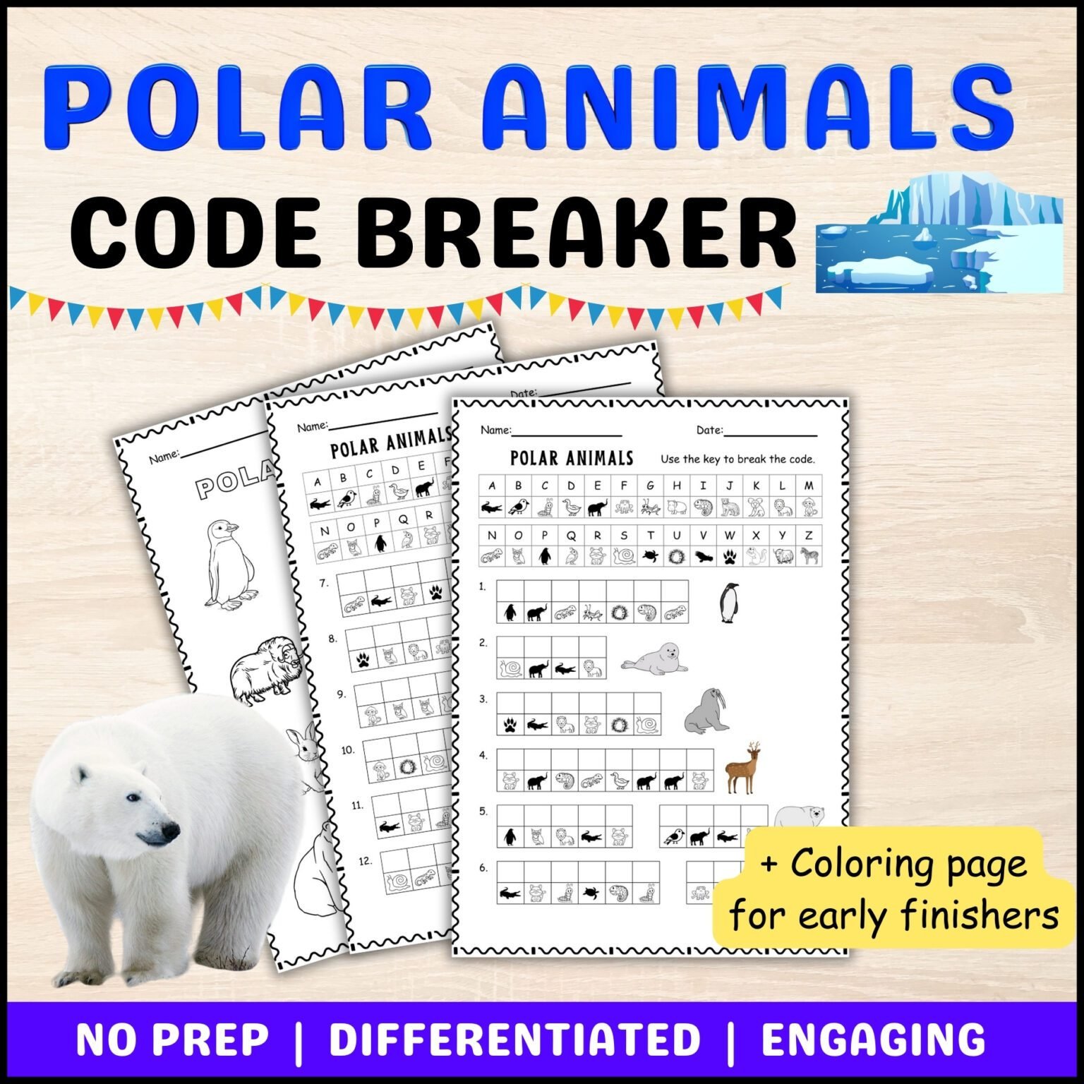 Animals and Their Young Worksheets - Easy to Use - teacherevercreative.com