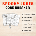 Spooky Jokes Code Breaker : Engaging Activity for Kids ...