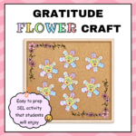 Gratitude Flower Craft Exciting Activity for Kids Elementary ...