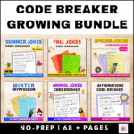 Easy Cryptograms for Kids - teacherevercreative.com