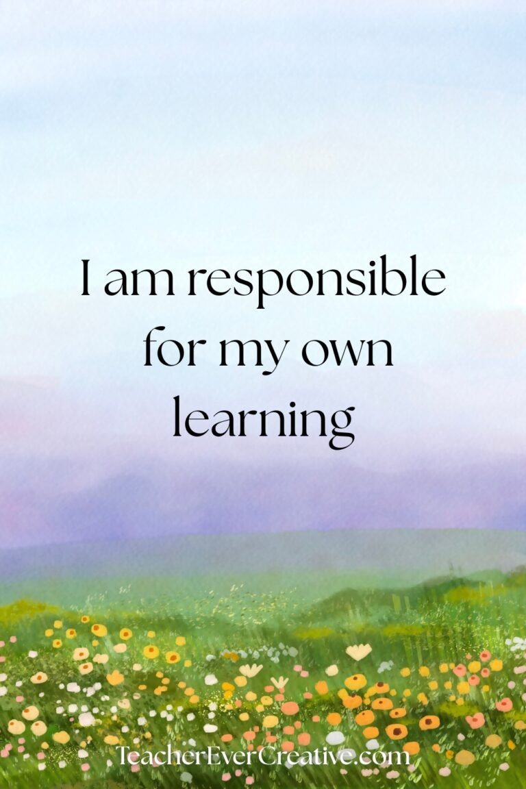 100 Positive Affirmations for a Growth Mindset in Students ...